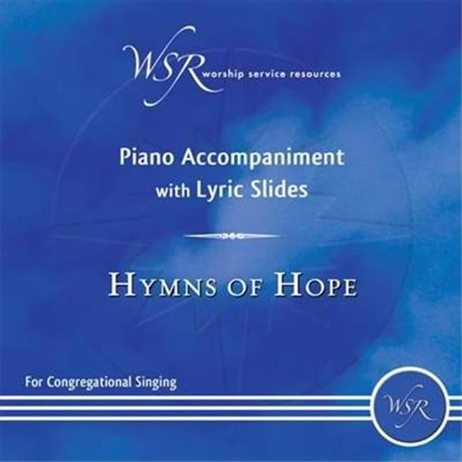 Worship Service Resources Disc Hymns Of Hope Piano Accompaniment With ...