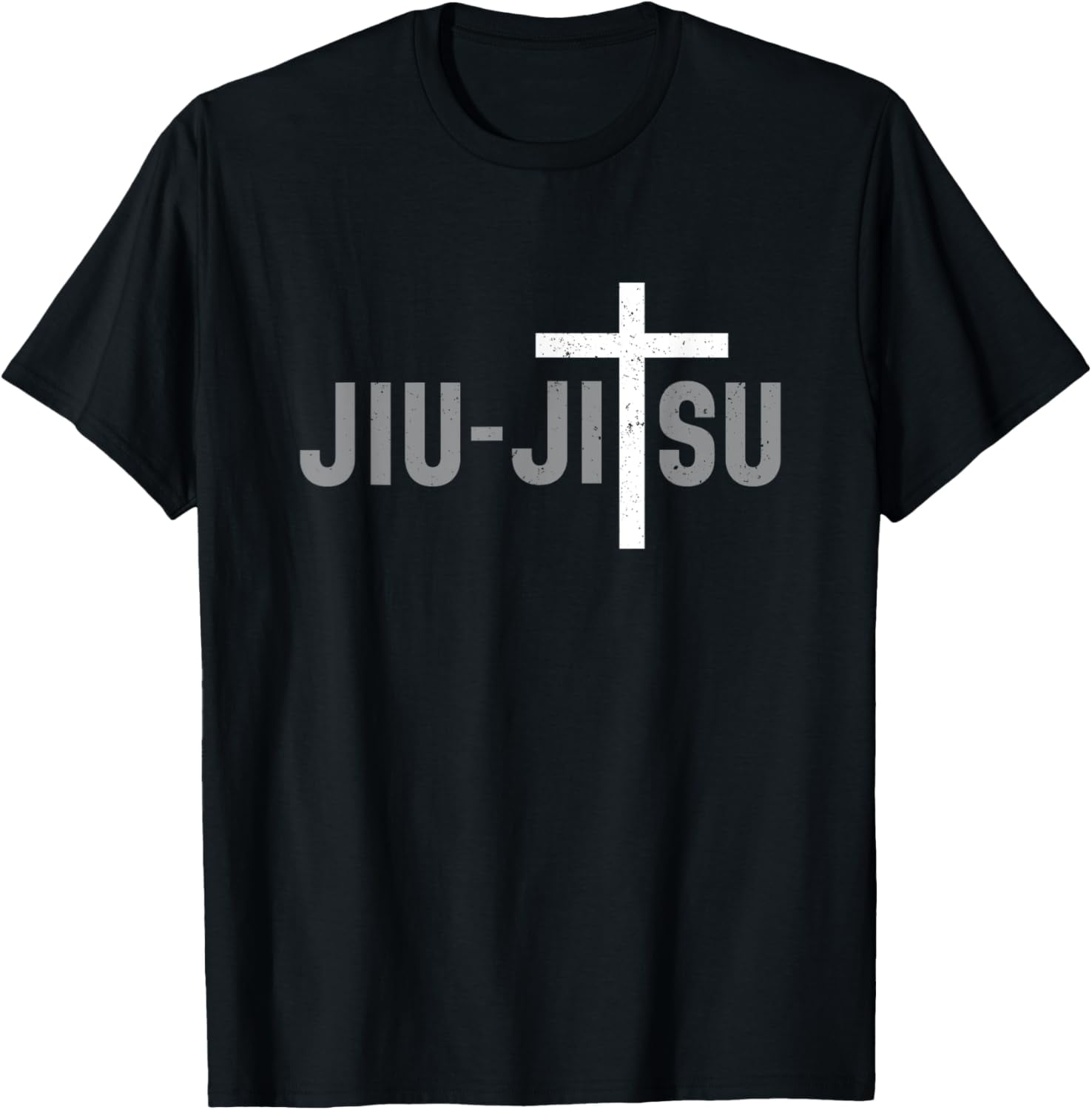 WorshipWear, Jiu Jitsu Christian Cross Men Boys T-Shirt - Walmart.com
