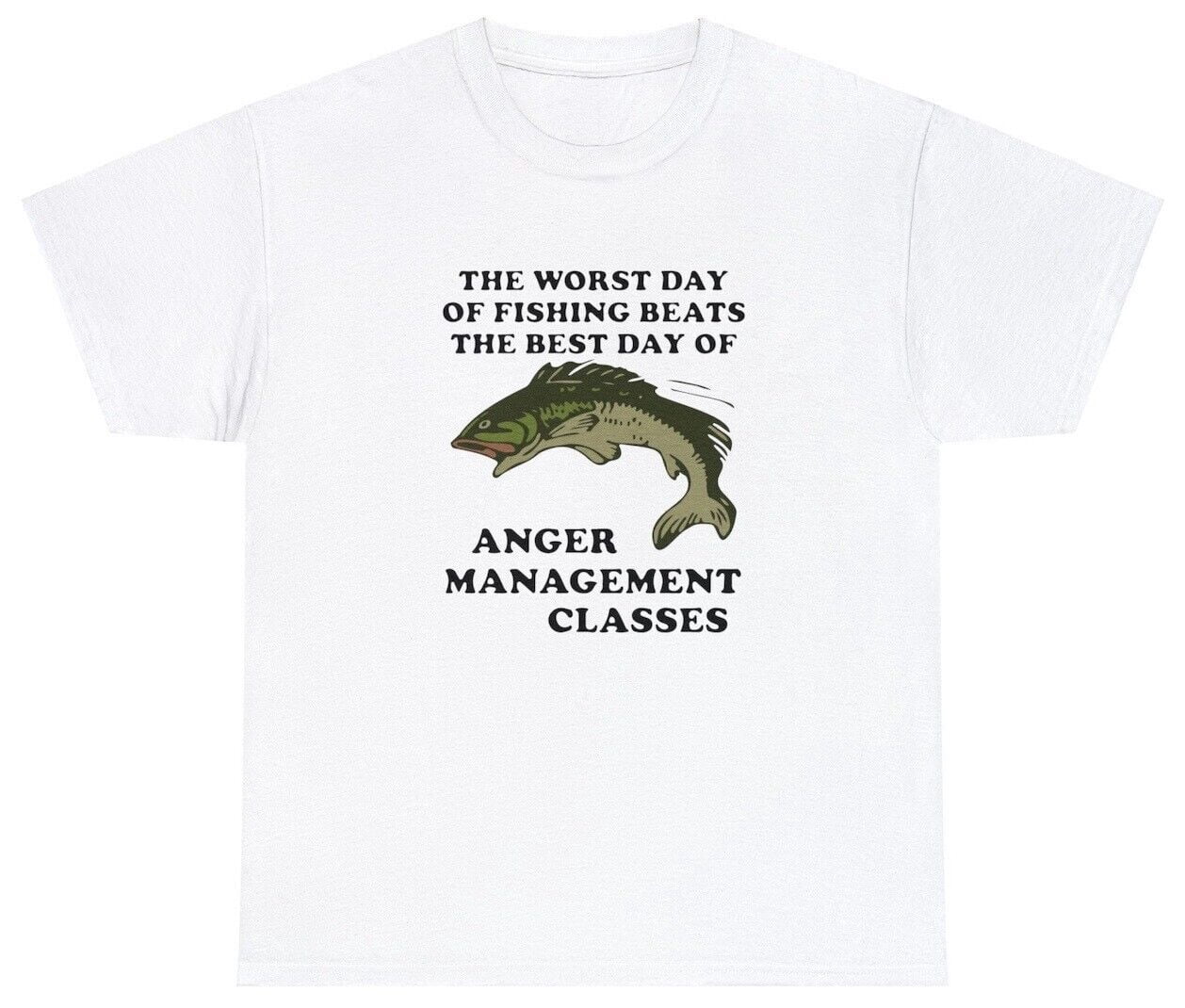 Worst Day Of Fishing Beats T Shirt Oddly Specific Funny Fishing Meme ...