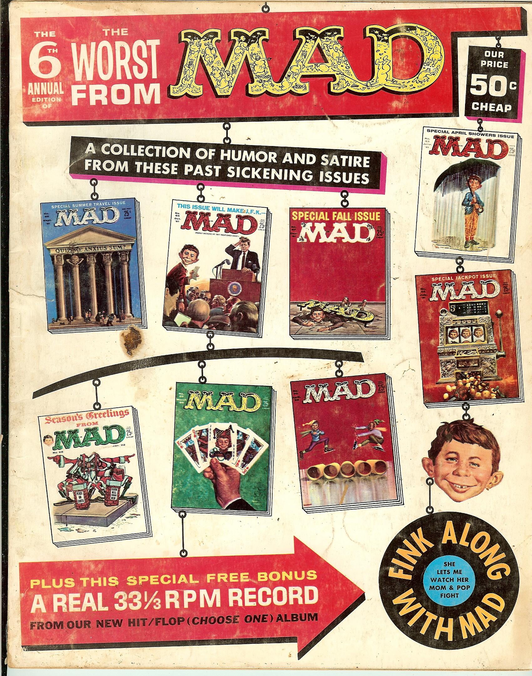 Worst From MAD Magazine #6 (GOOD Condition) - Walmart.com