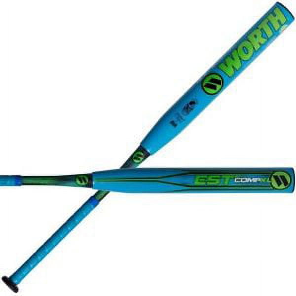 Worth EST COMP XL USSSA Slowpitch Softball Bat, 34" (-8) - Walmart.com