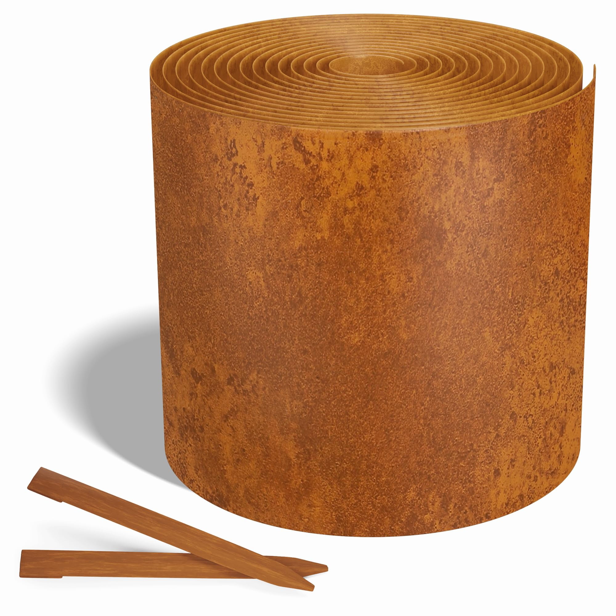 Worth Galvanized Steel Landscape Edging 10" x25' Metal Garden Edging ...