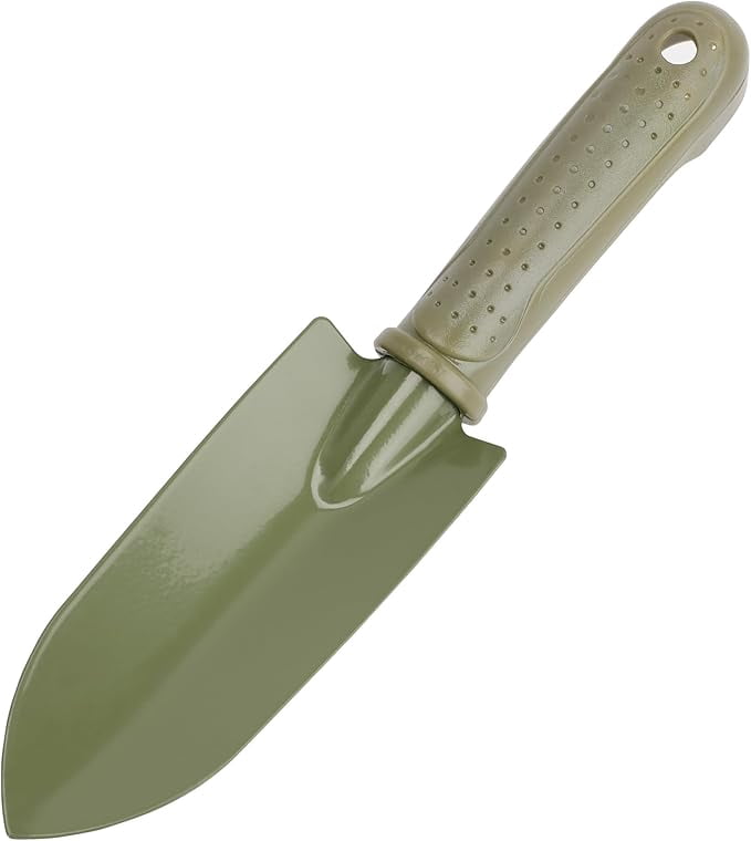 Worth Garden Carbon Steel Small Garden Planting Trowel Shovel - PE Grip ...