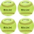 Worth Hot Dot ASA/USA Slowpitch Softballs, 12 inch, 4-Pack - Walmart.com