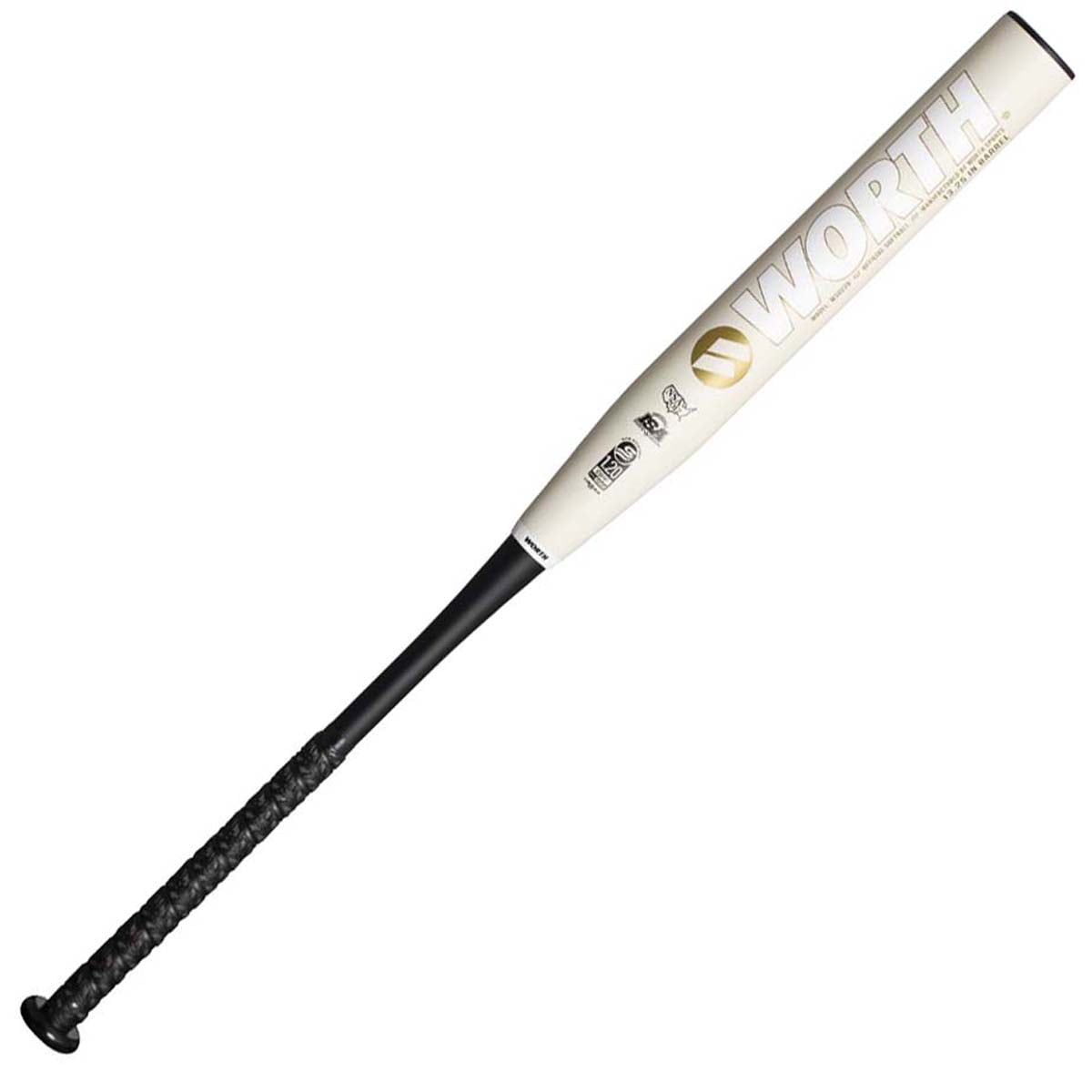 "Worth Supercell Gold 13.25"" XL USSSA Slow Pitch Softball Bat: WSG22U ...