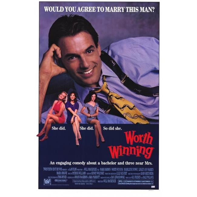 Worth Winning Movie Poster - 27 x 40 in. - Walmart.com