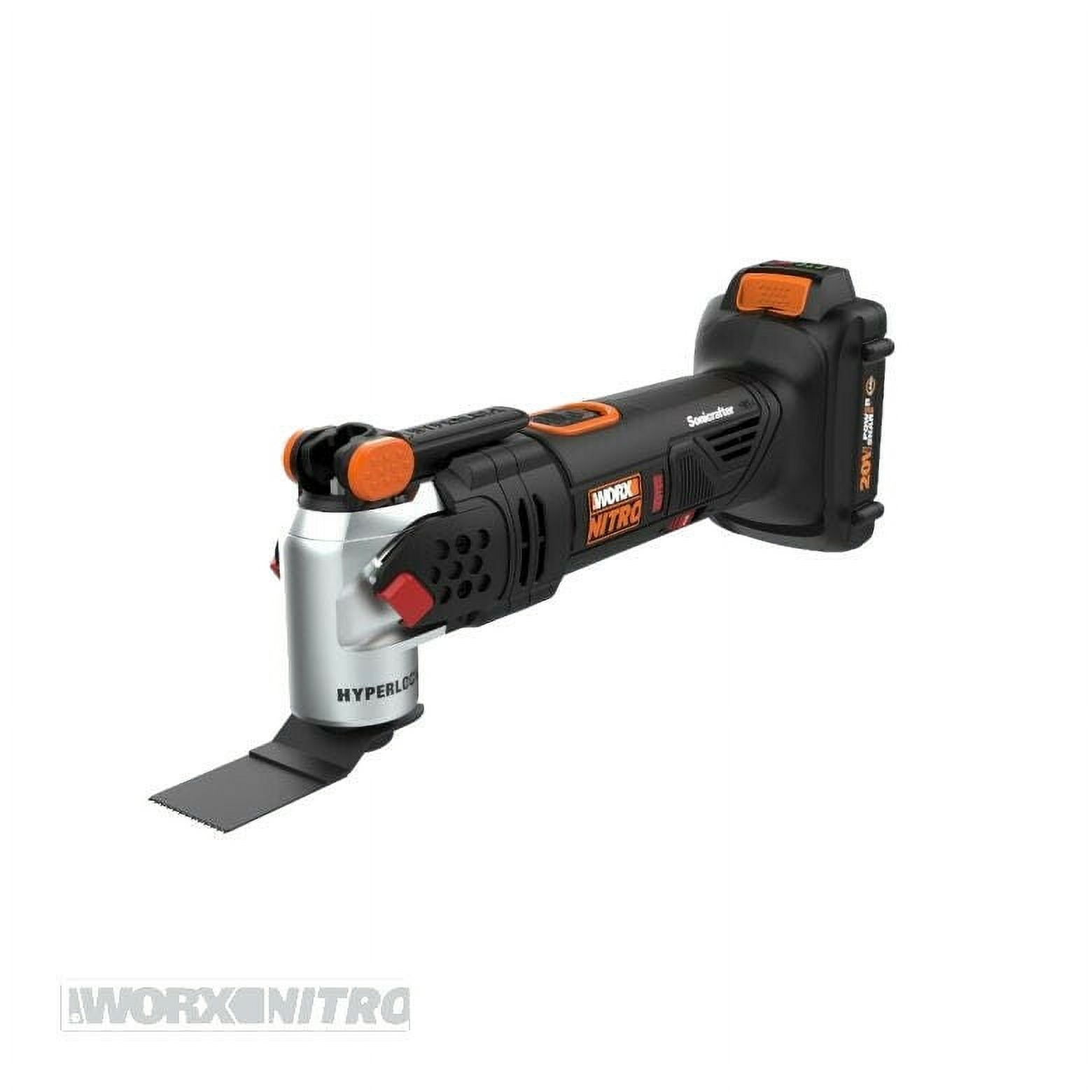 Worx 20V 2Ah Cordless Battery-Powered Oscillating Multi-Tool - Walmart.com