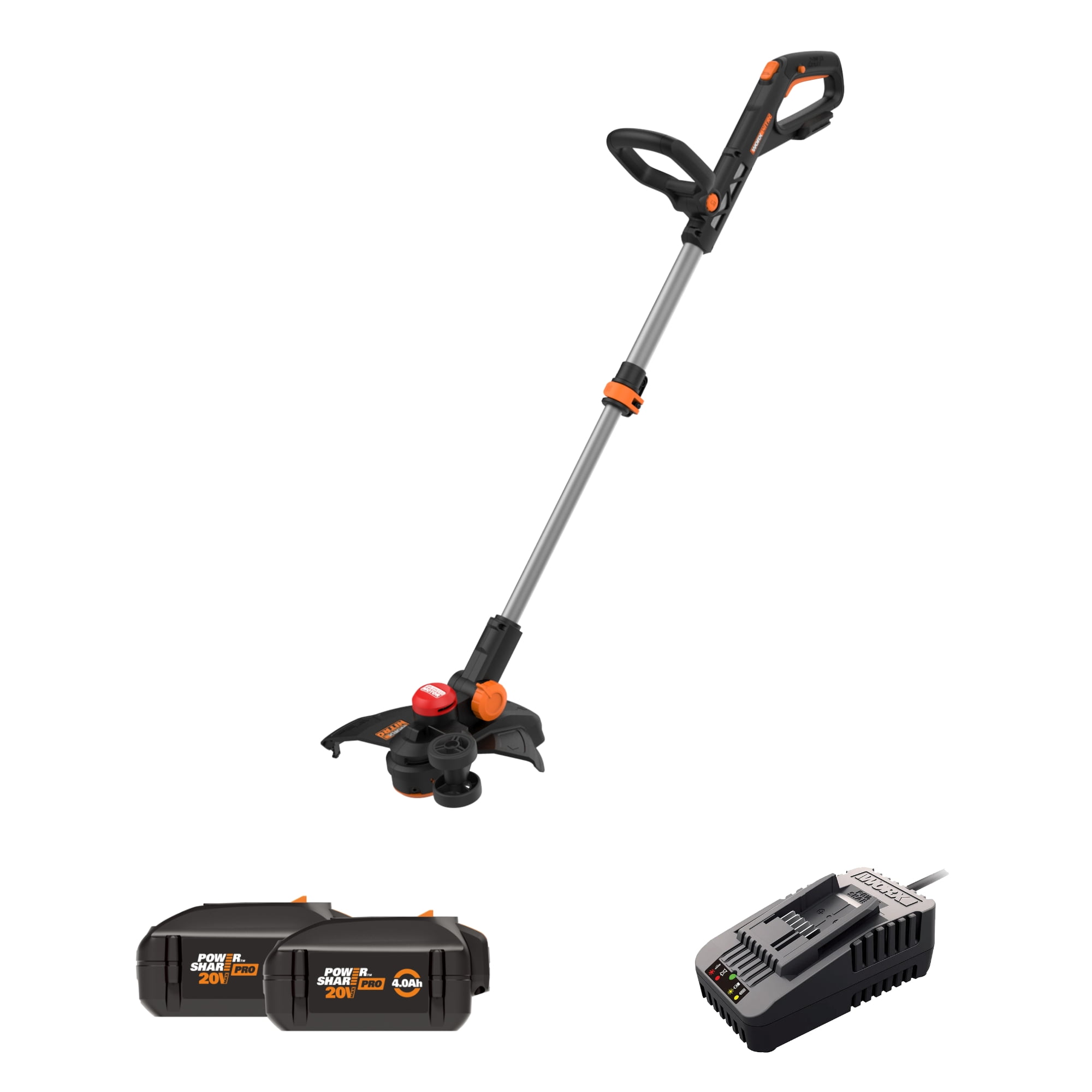 Worx Nitro WG173 20V Brushless 13” Cordless String Trimmer (Battery ...