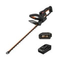 Worx Nitro 20V Lightweight Cordless Hedge Trimmer, 22” Brushless with ...