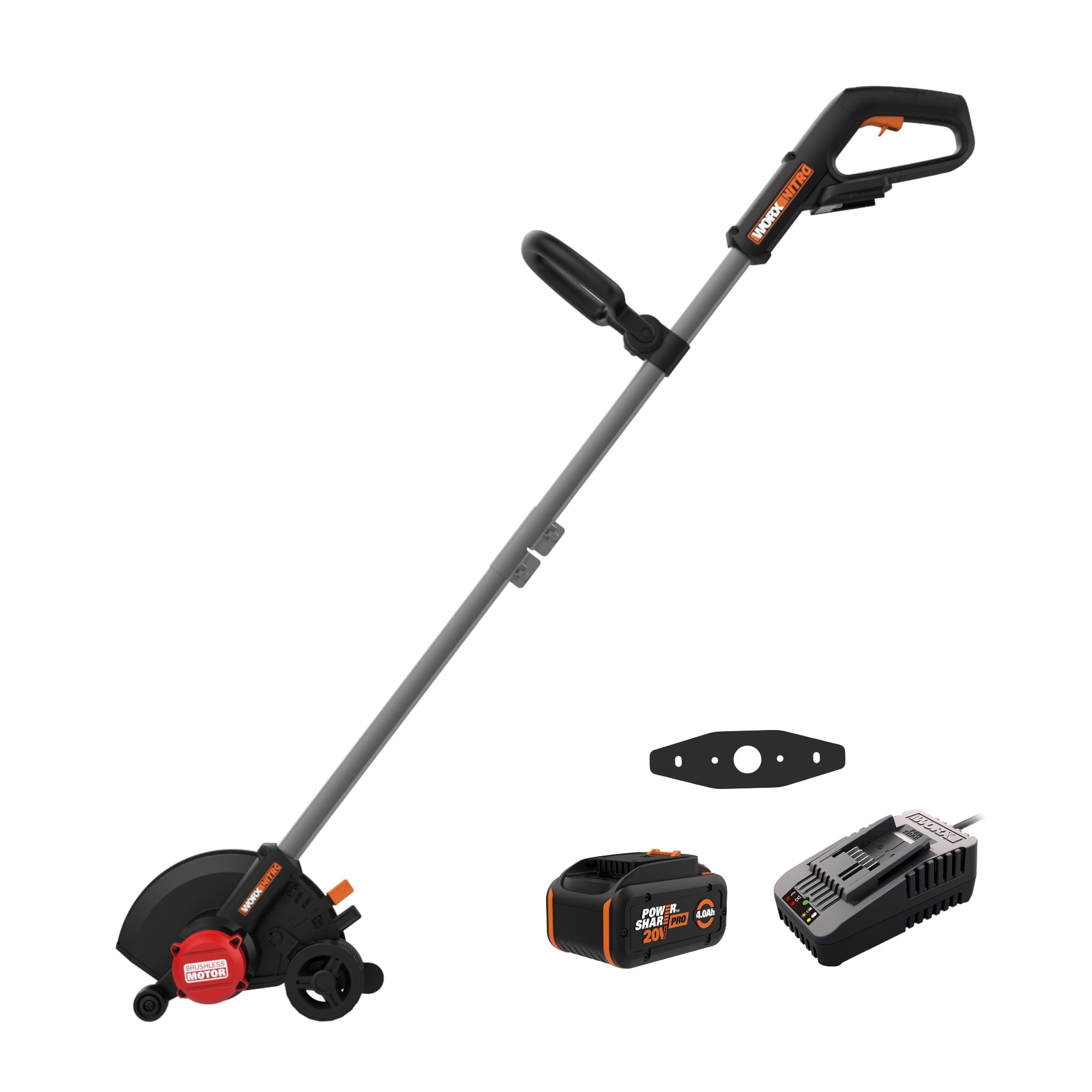 Worx Nitro WG898 20V Brushless 7" Cordless Edger - Walmart.com