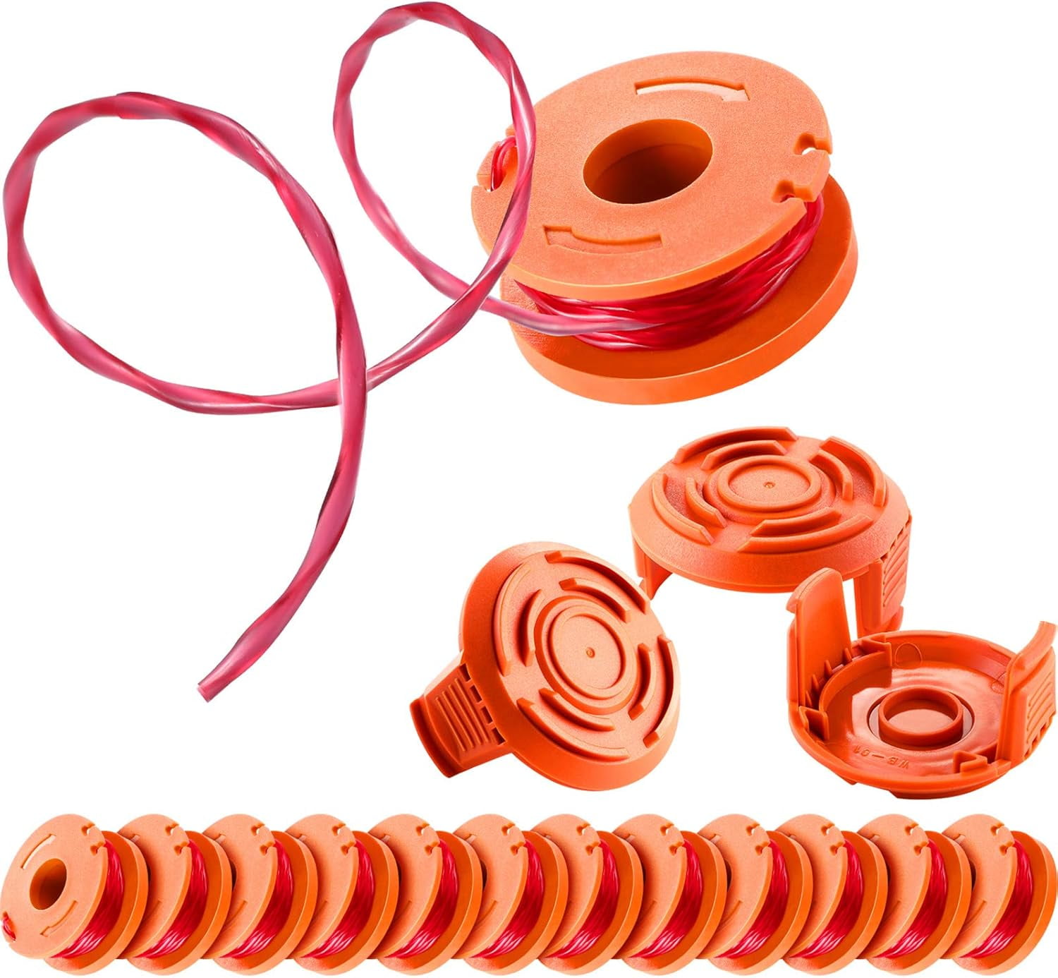 Worx String Trimmers Compatible, Flexible Trimmer Spool, Trimmer Spool ...