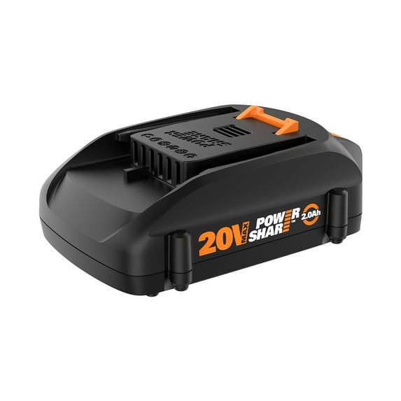 Worx 20V Power Share 2.0 Ah Lithium-Ion Battery, Lightweight, Rechargeable, Cordless - Walmart.com