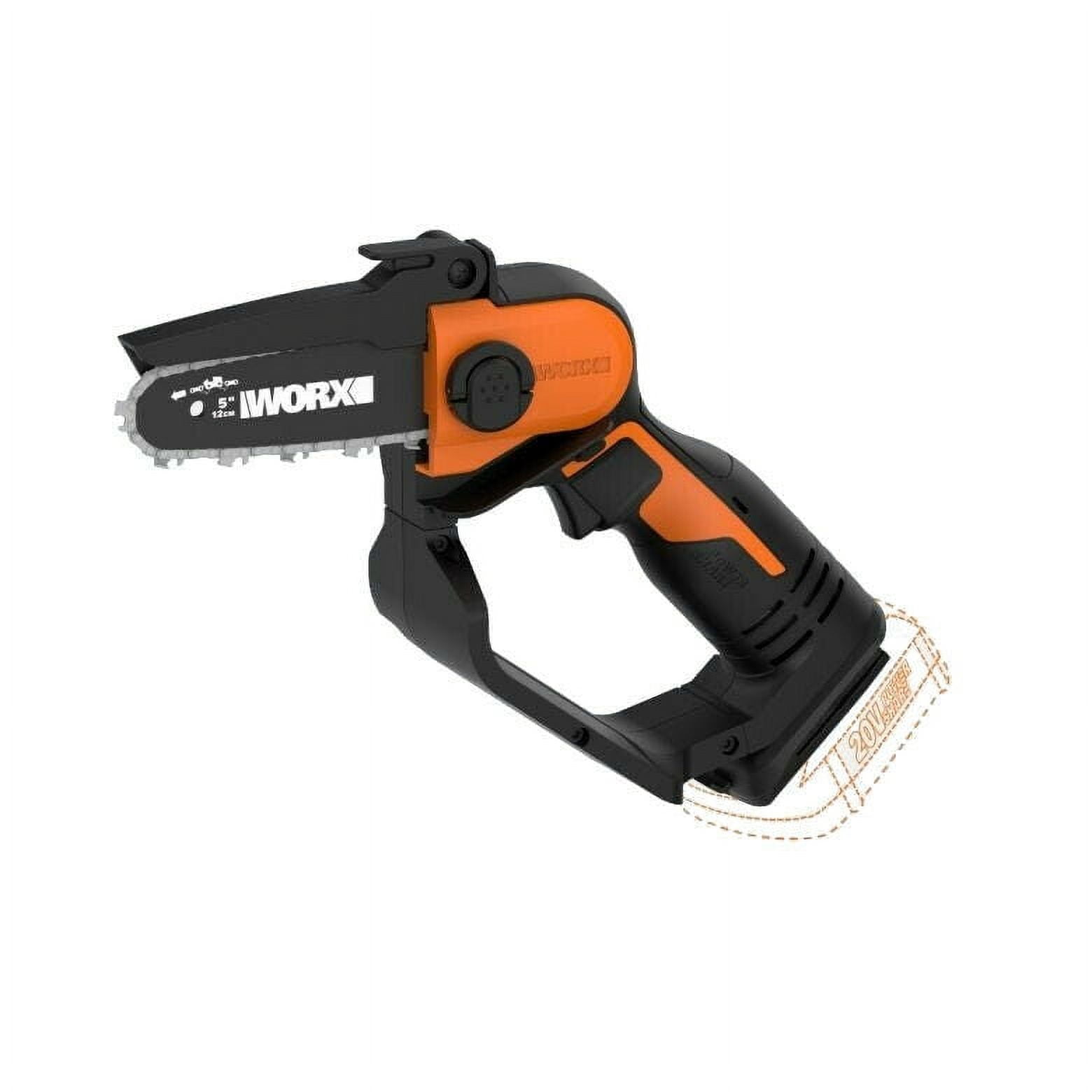 Worx 20V Power Share Cordless Pruning Tree Saw, Chainsaw, Limb Pruner ...