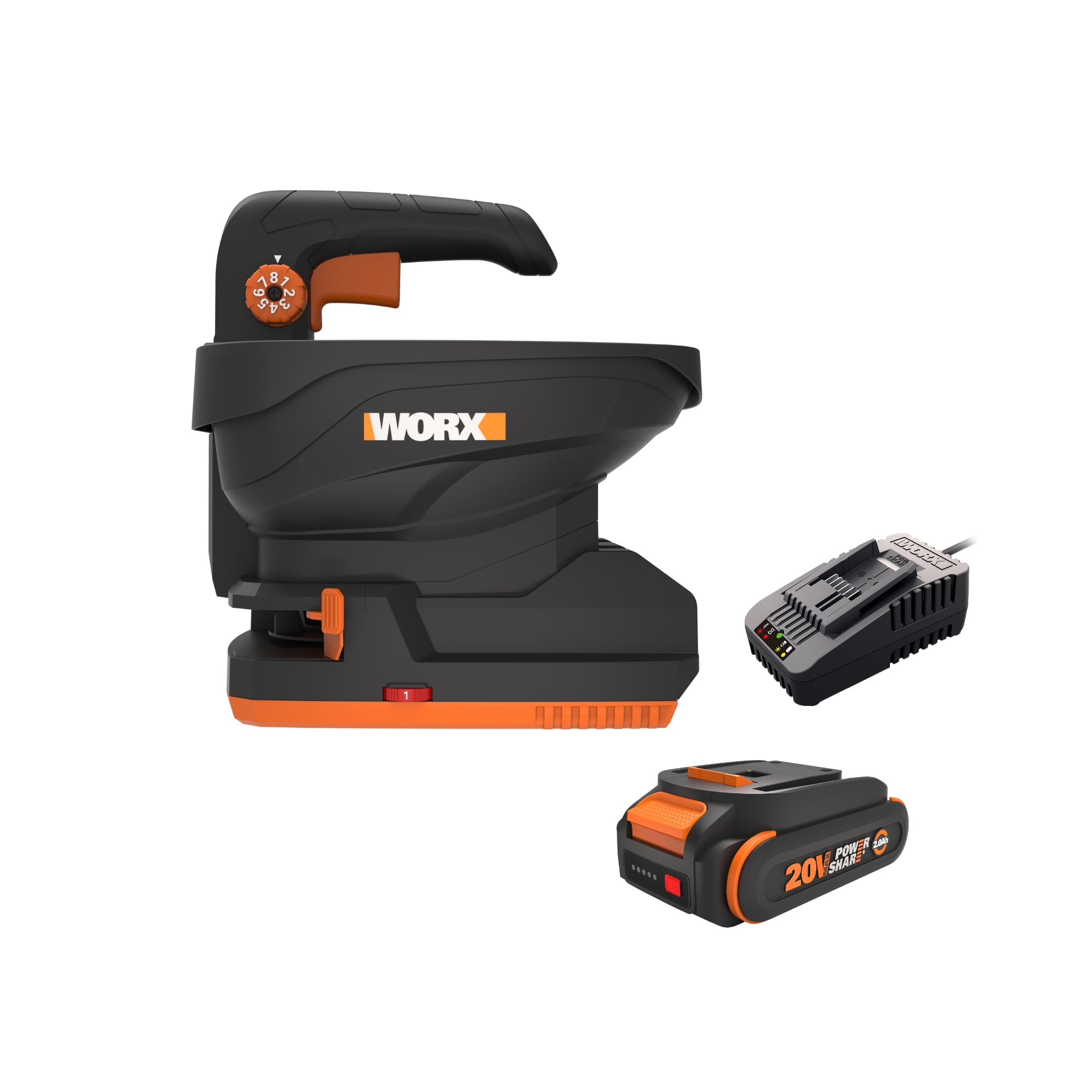 Worx WG869 20V Cordless Spreader - Walmart.com