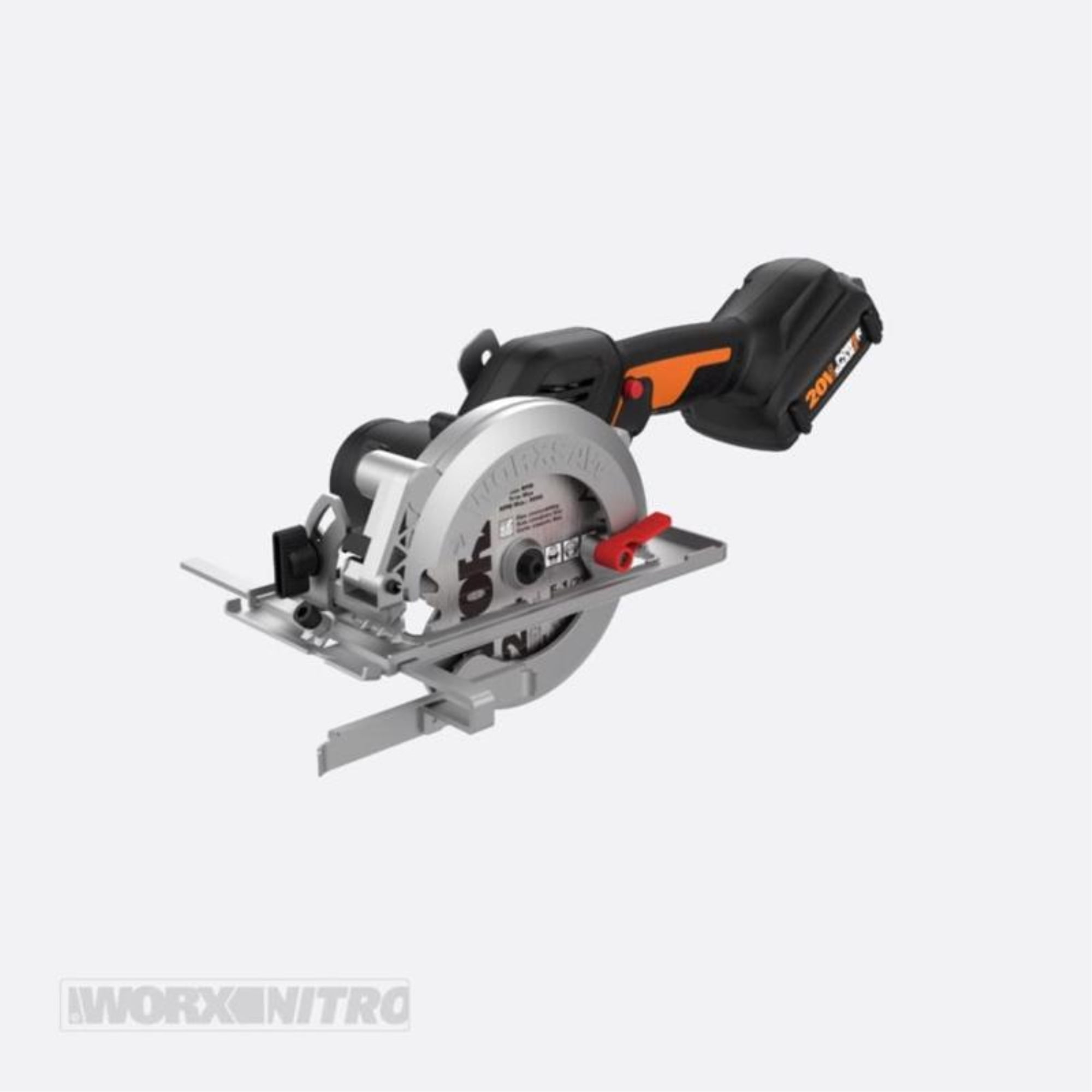 Worx WX531L 20V Power Share WORXSAW 4.5" Cordless Compact Circular Saw ...