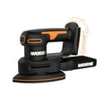 Worx 20V Cordless Detail Sander, Compact Design, Finger Attachment ...