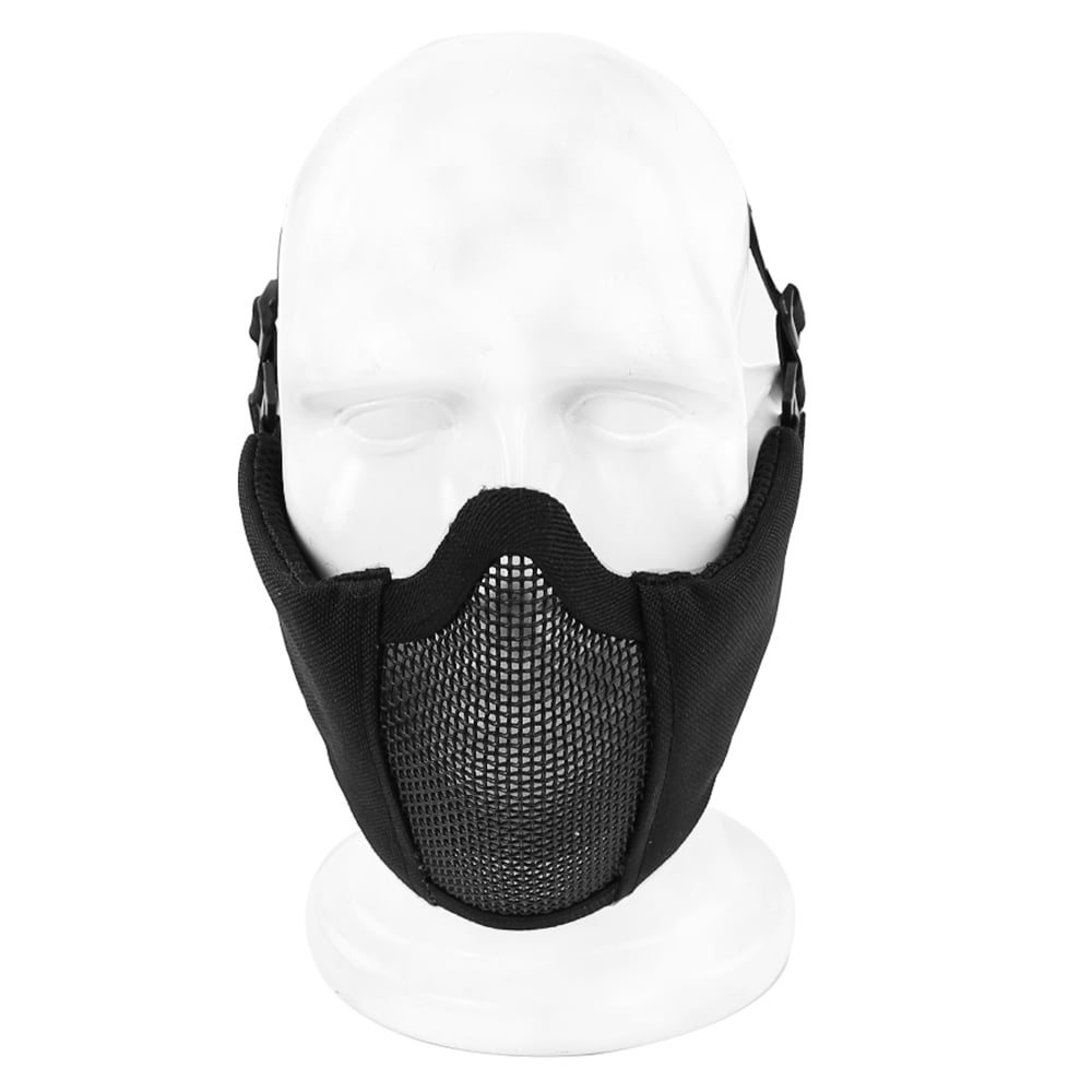 Wosport Paintball Foldable Half Face Lower Unisex Mask Comfortable ...