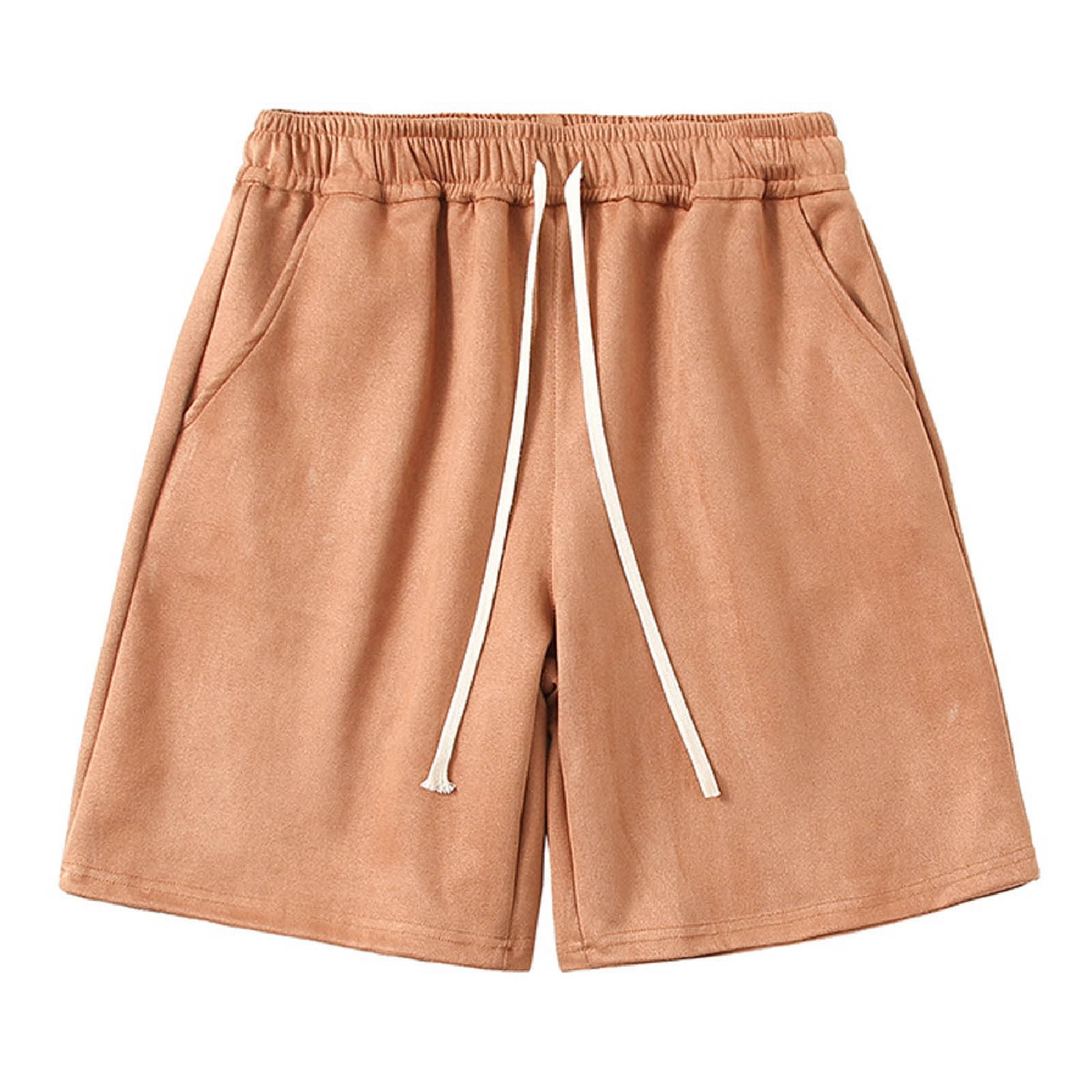 Wotryit Cargo Pants for Men, Mens Suede Sheer Shorts Plus Size Sports ...