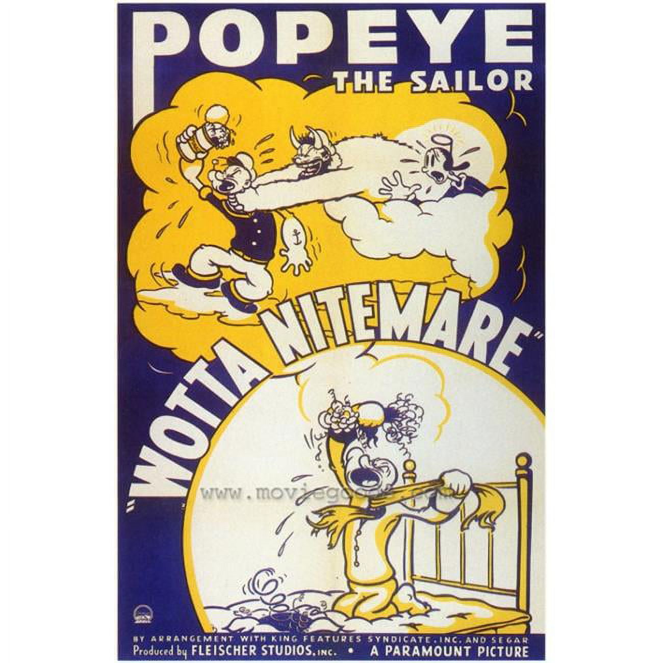 Wotta Nitemare Movie Poster - 27 x 40 in. - Walmart.com
