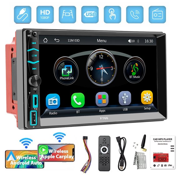 Double Din Car Stereos with Navigation and Bluetooth in Double Din Car ...