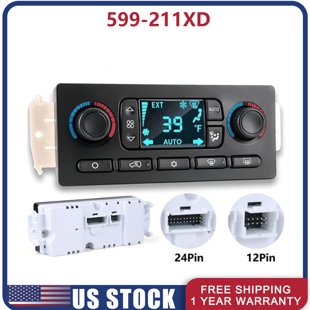 Woudy AC Heater Climate Temperature Control Module for Chevy GMC Hummer ...