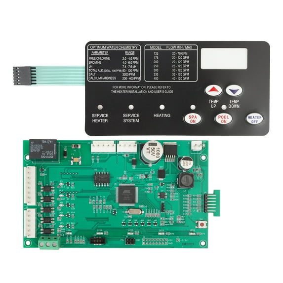 Woudy Control Board Kit with Switch Pad for Pentair MasterTemp NA/LP ...