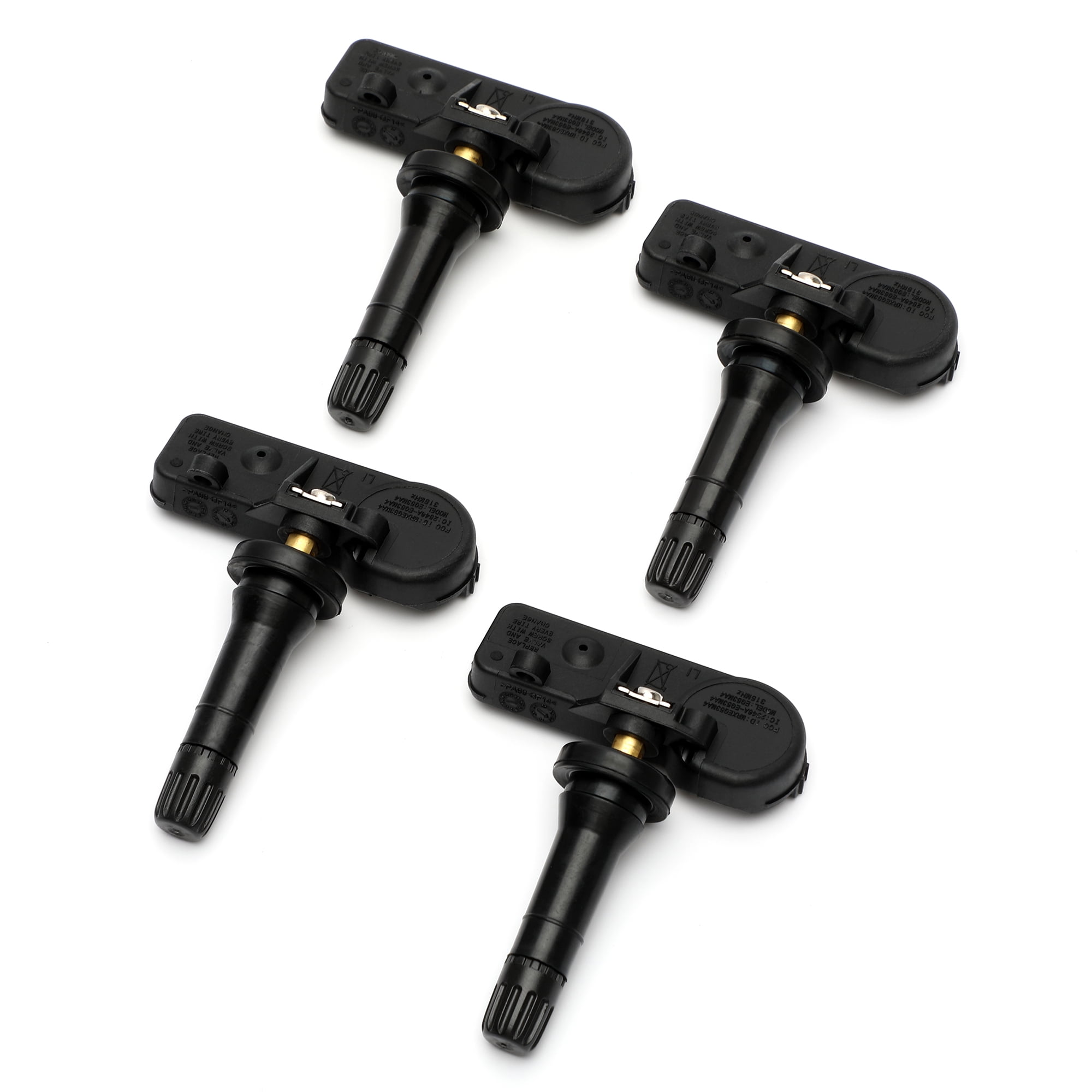 Woudy Set of 4 TPMS Tire Pressure Sensors Kit 28103AJ00A 28103SA001 for ...