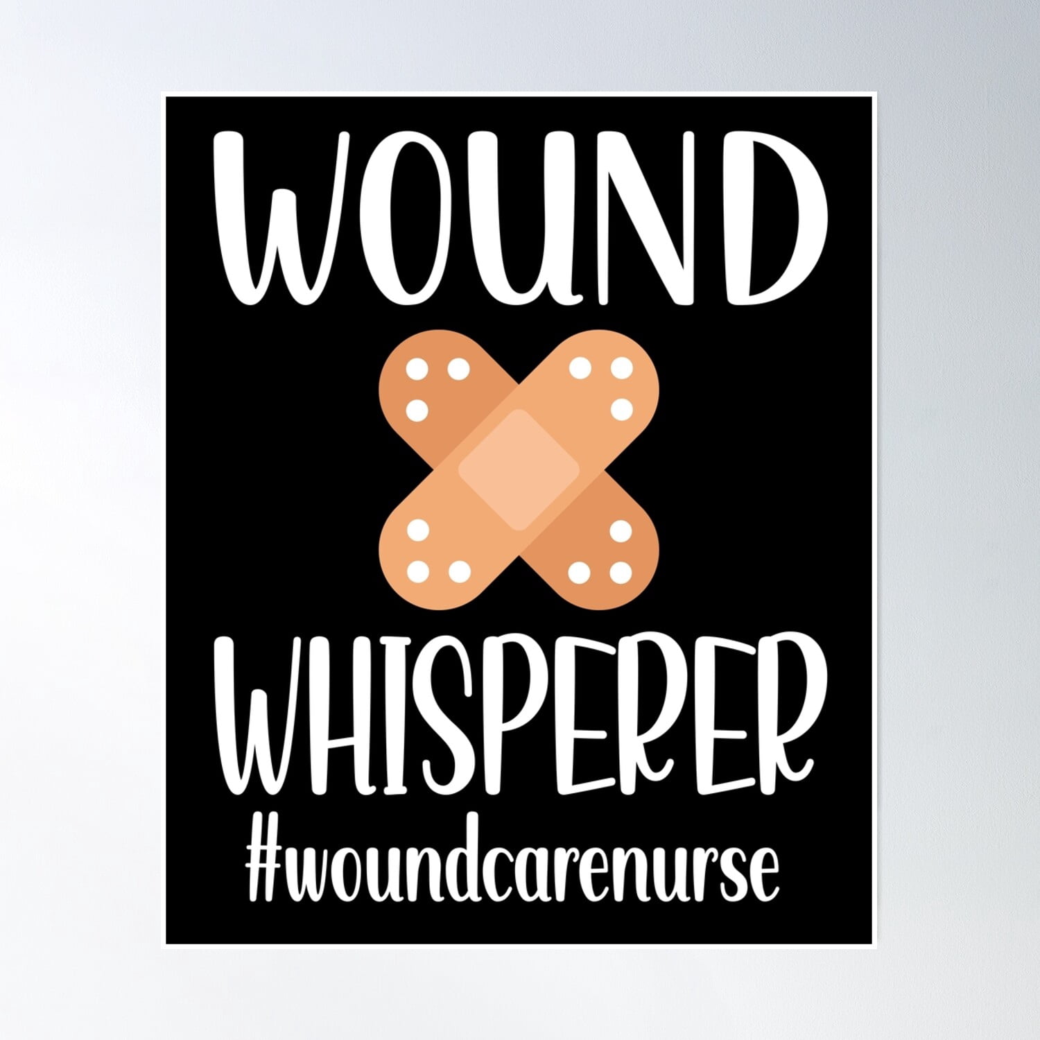 Wound Care Nurse Appreciation Rn Wound Nursing Poster Wall Art, Modern ...