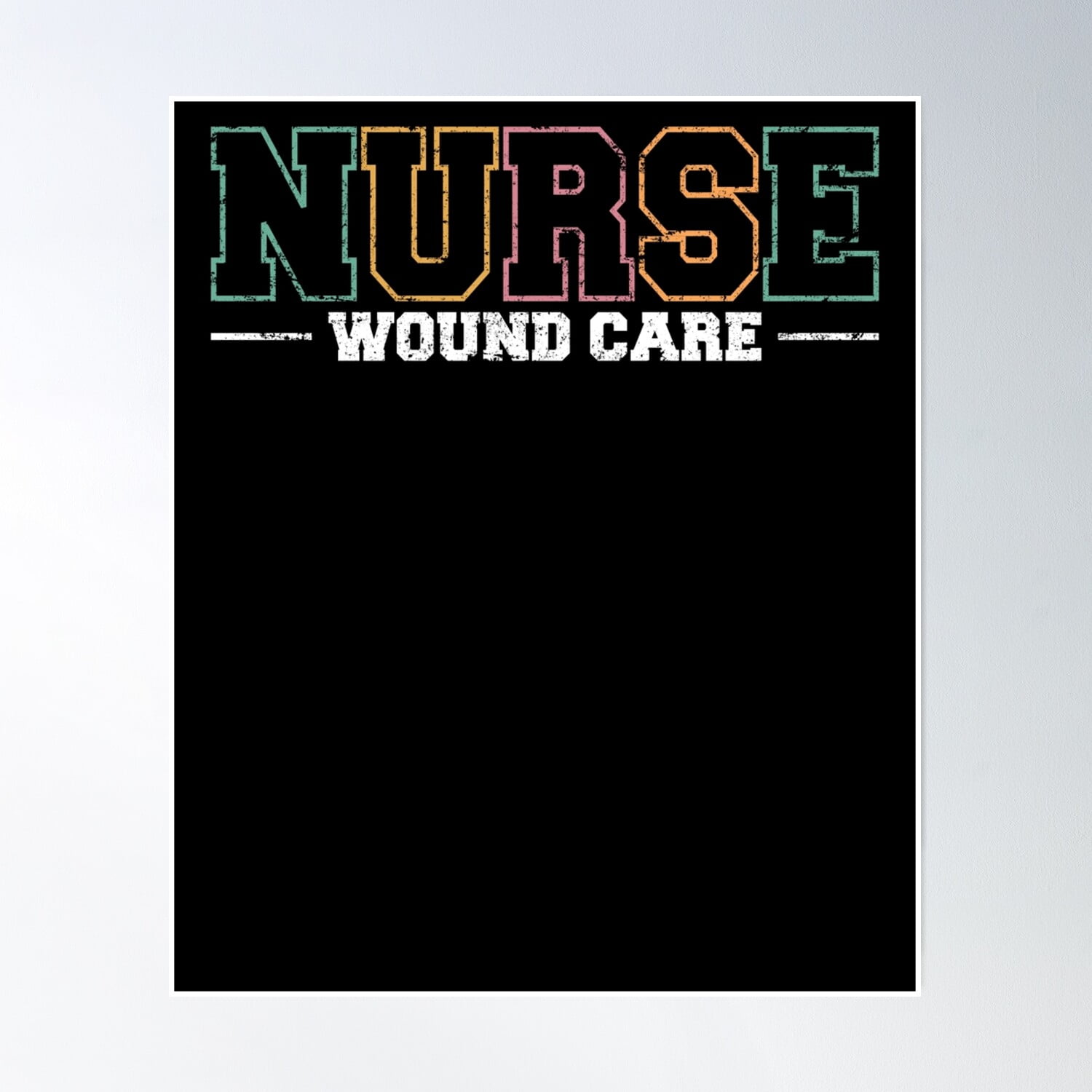 Wound Care Nurse Ostomy Care Nurses Ostomy Nurse Healthcare Poster Wall ...
