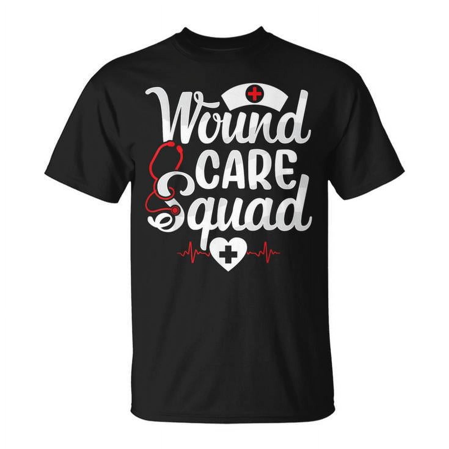 Wound Care Squad T-Shirt – Team Wound Care Nurse, RN Nursing Tee, Perfect Gift for Wound Care ...