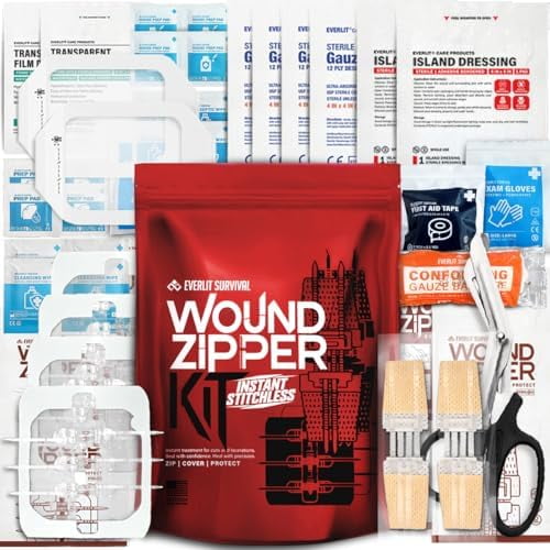 Wound Closure Kit | Surgical Zip-Stitch Devices for Cut & Laceration ...