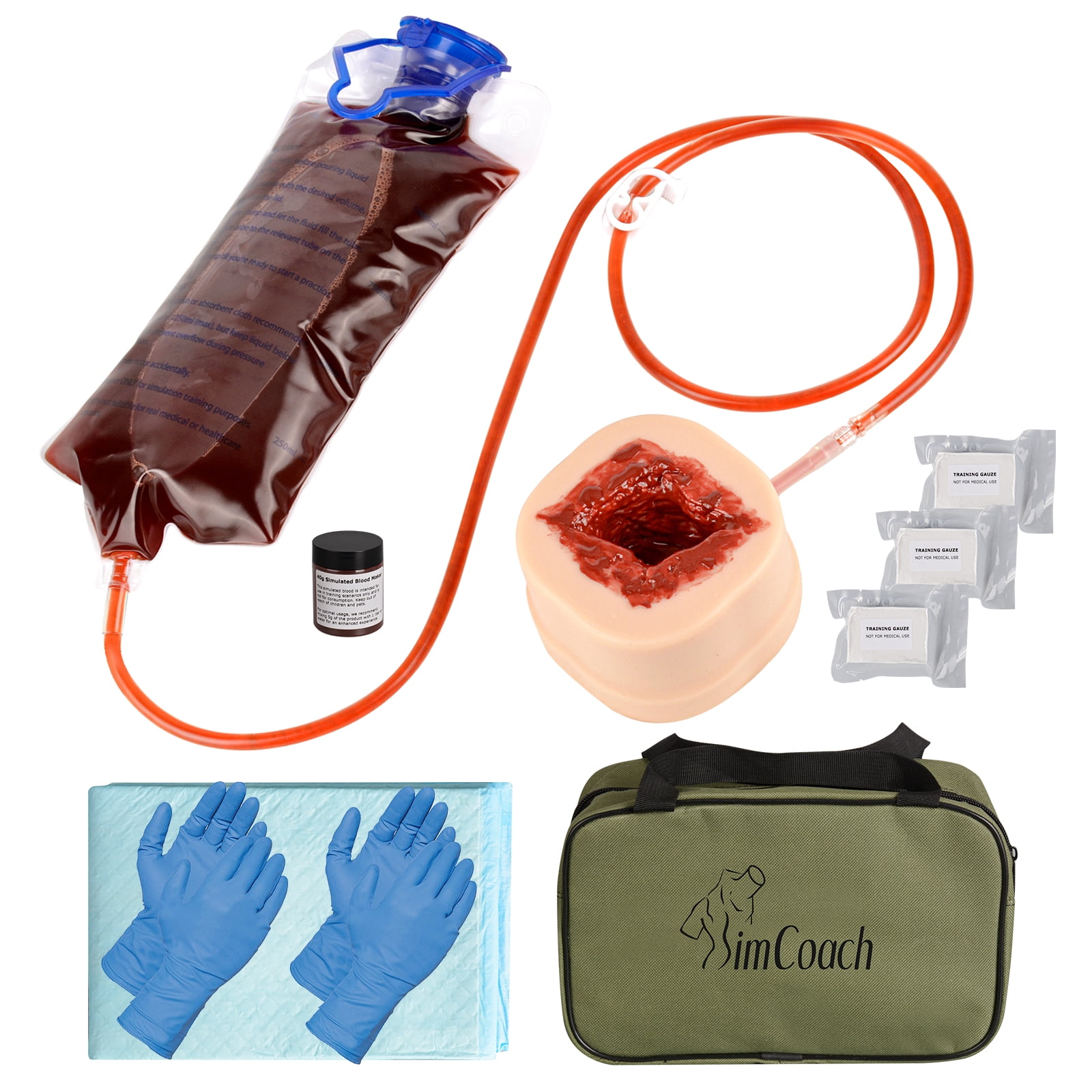 Wound Packing Trainer Kit, Stop The Bleed Kit for Wound Packing ...