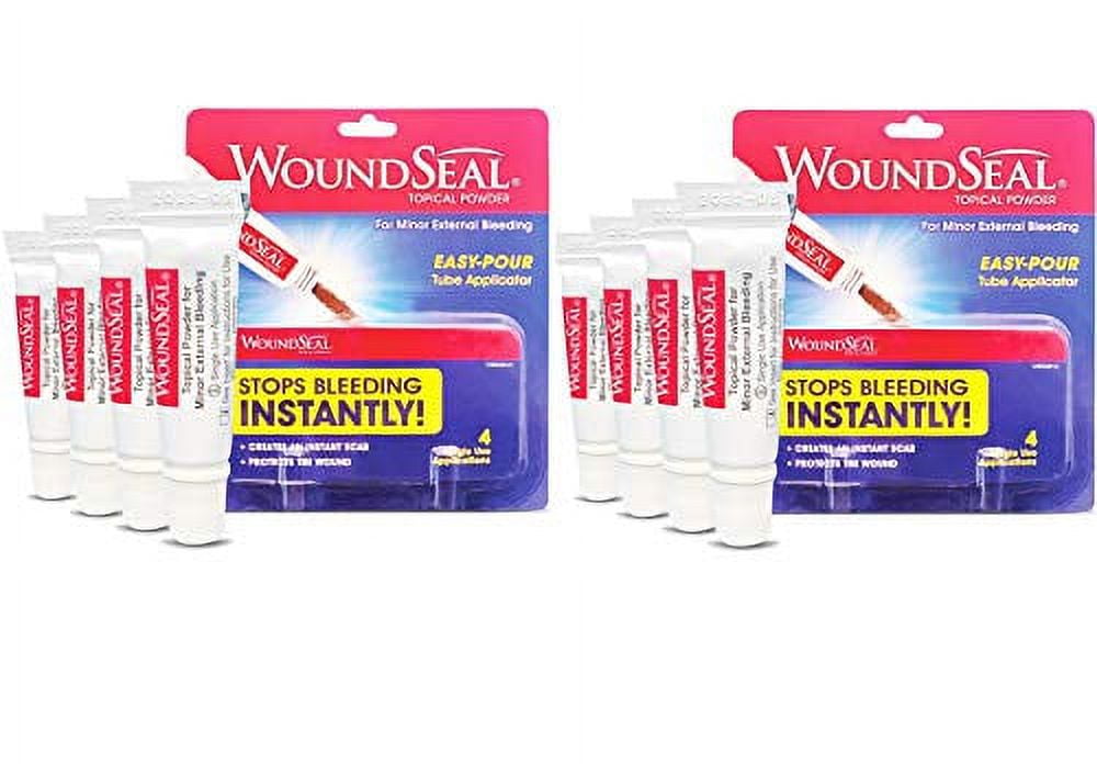 WoundSeal Powder 4 Each (Pack of 2)Wound Care First Aid for Cuts ...