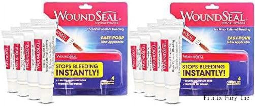 Woundseal Powder 4 Each (Pack Of 2) - Wound Care First Aid For Cuts ...