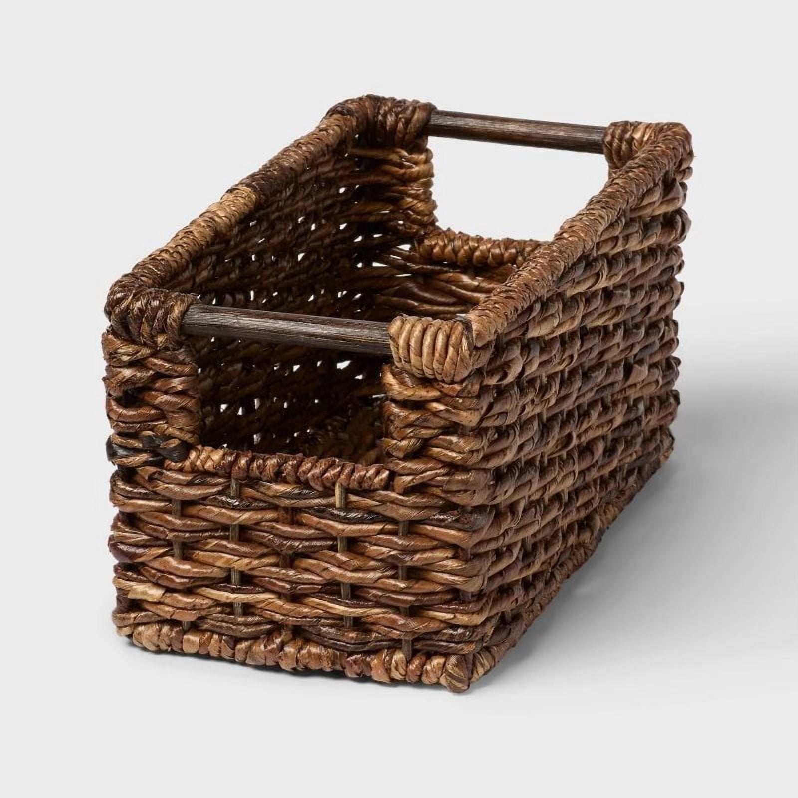 Woven Abaca Small Bin - Walmart.com