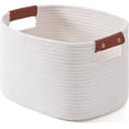 Woven Cotton Rope Storage Basket,Decorative Woven Basket,Woven Shelf ...