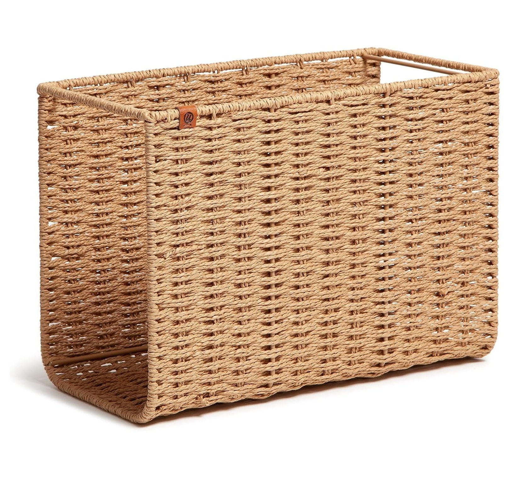 Woven Hanging File Basket, Office Organization Supplies, 1 Count ...