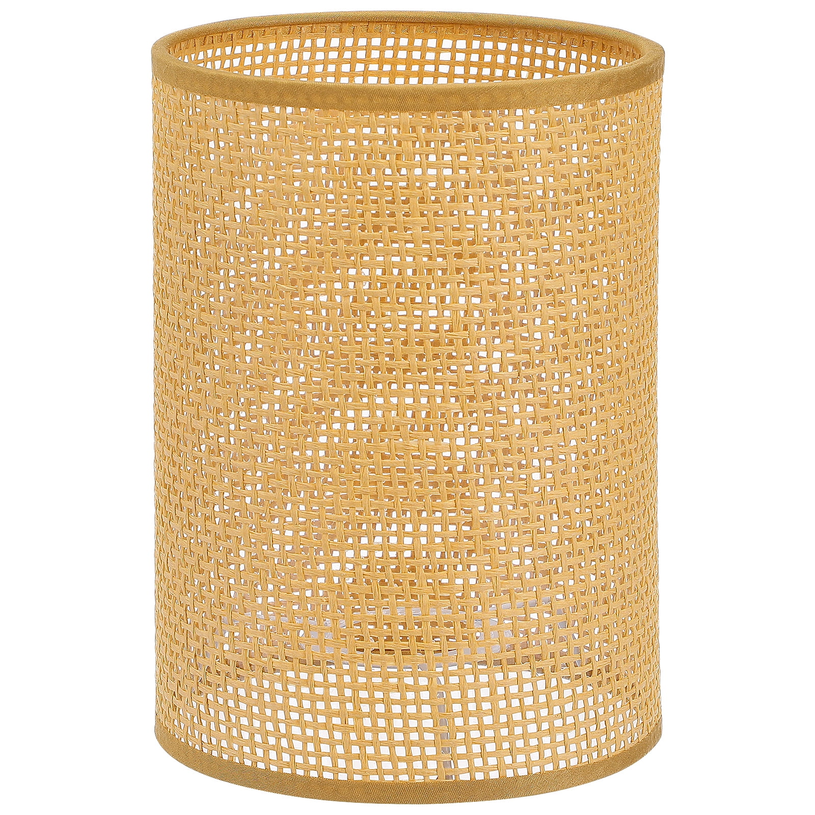 Woven Lamp Shade Country Hotel Lamp Cover Rattan Lampshade E27 ...