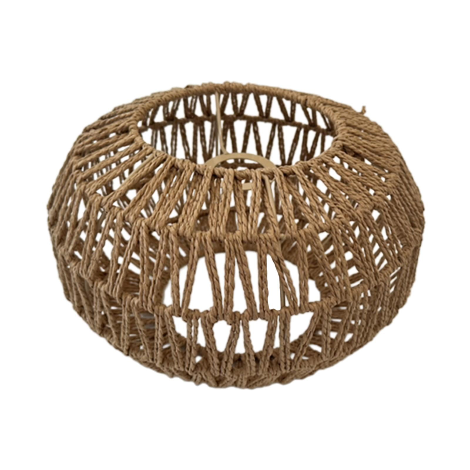 Woven Lamp Shade, Light Fixture Shade, Vintage Style Chandelier Shade ...
