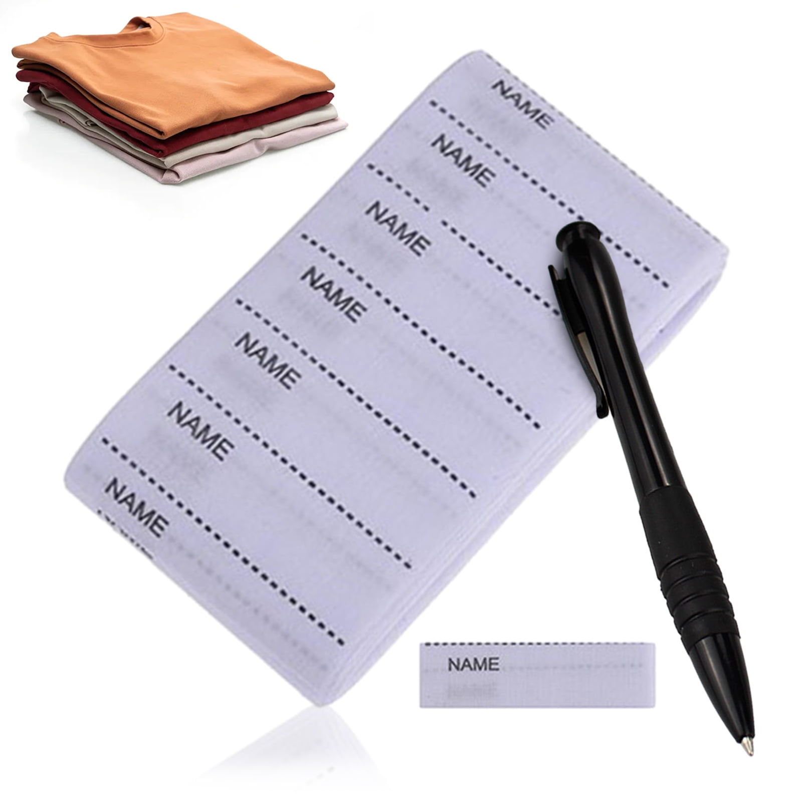 Woven Name Tapes for School Uniforms, Personalized Clothing Name Tags ...