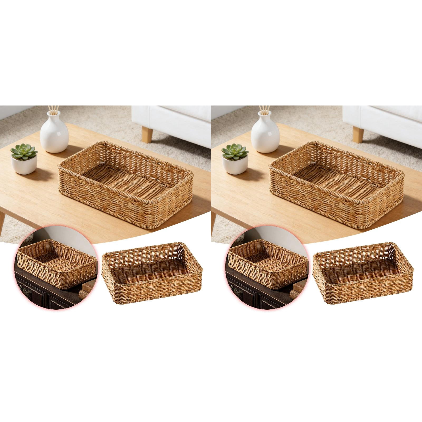 Woven Open Design Space Saving Suitable For Storing Jars And Utensils ...