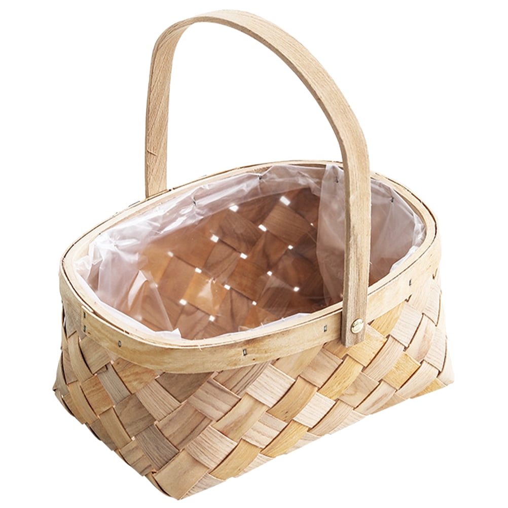 Woven Planter Basket Handwoven Plant Pot Container Farmhouse Planter ...