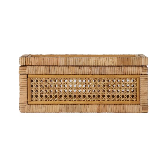 Home Decor Collection, Sterling & Noble Home Woven Rattan and Glass ...
