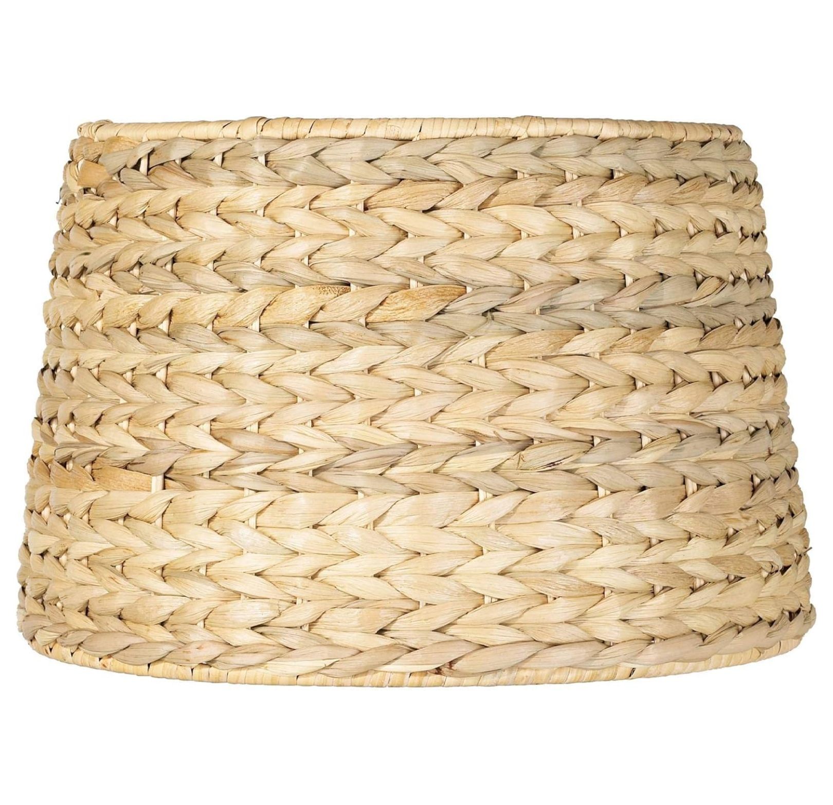 Woven Seagrass Small Drum Lamp Shade 10" Top x 12" Bottom x 8.25" Slant ...