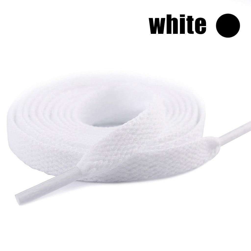 Woven Shoe Laces For Sneakers Flat Coloured Shoe Laces 16 Colours ...