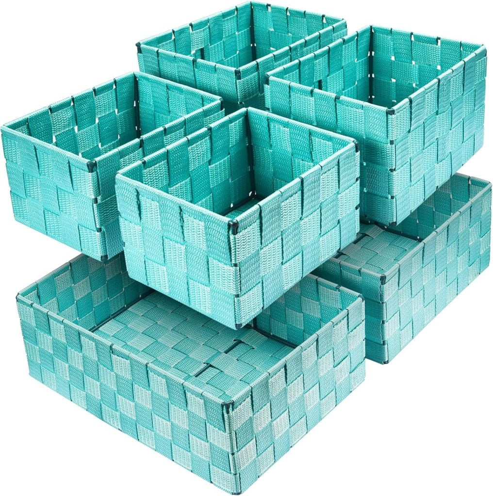 Woven Storage Baskets, Storage Bins, Cube Basket Container Baskets ...