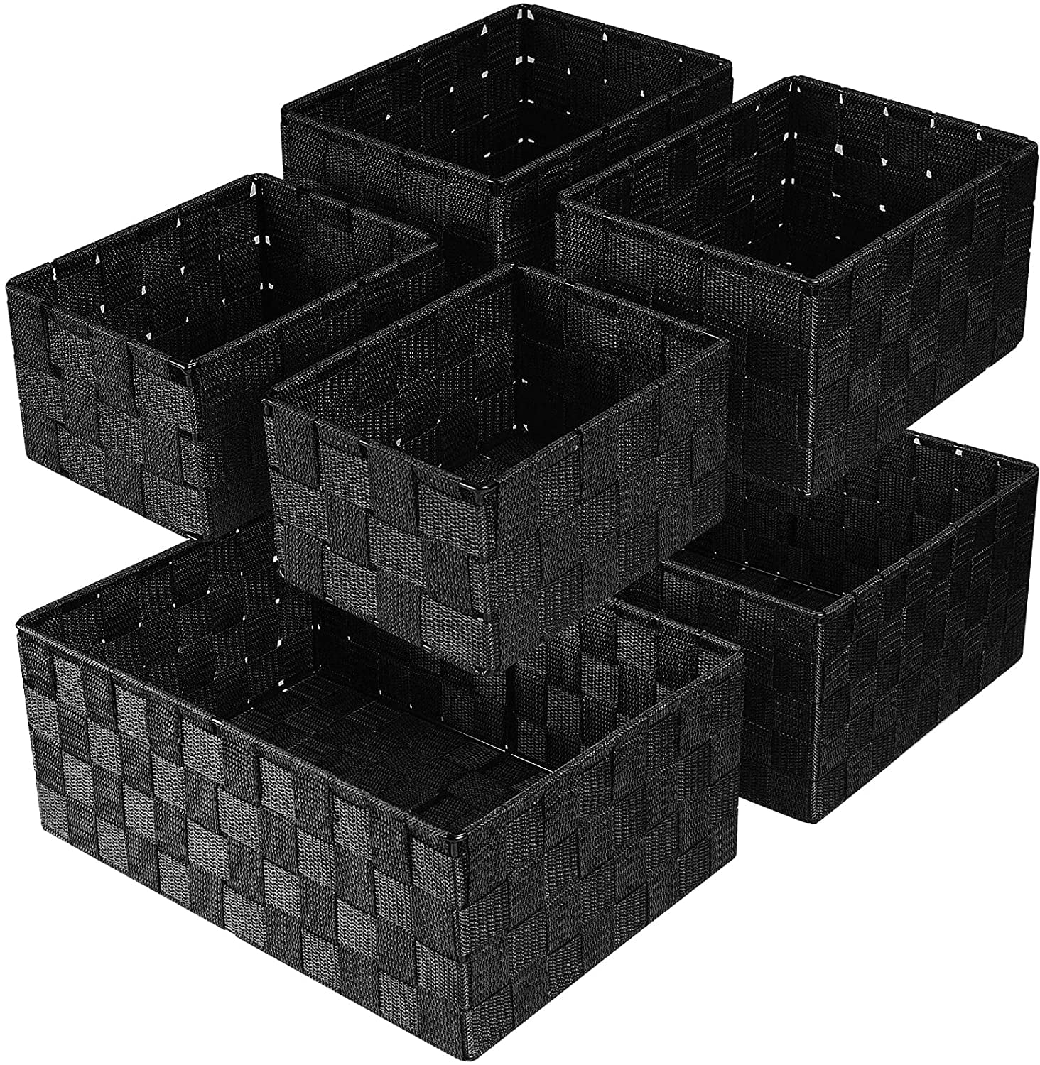 Woven Storage Baskets, Storage Bins, Cube Basket Container Baskets ...