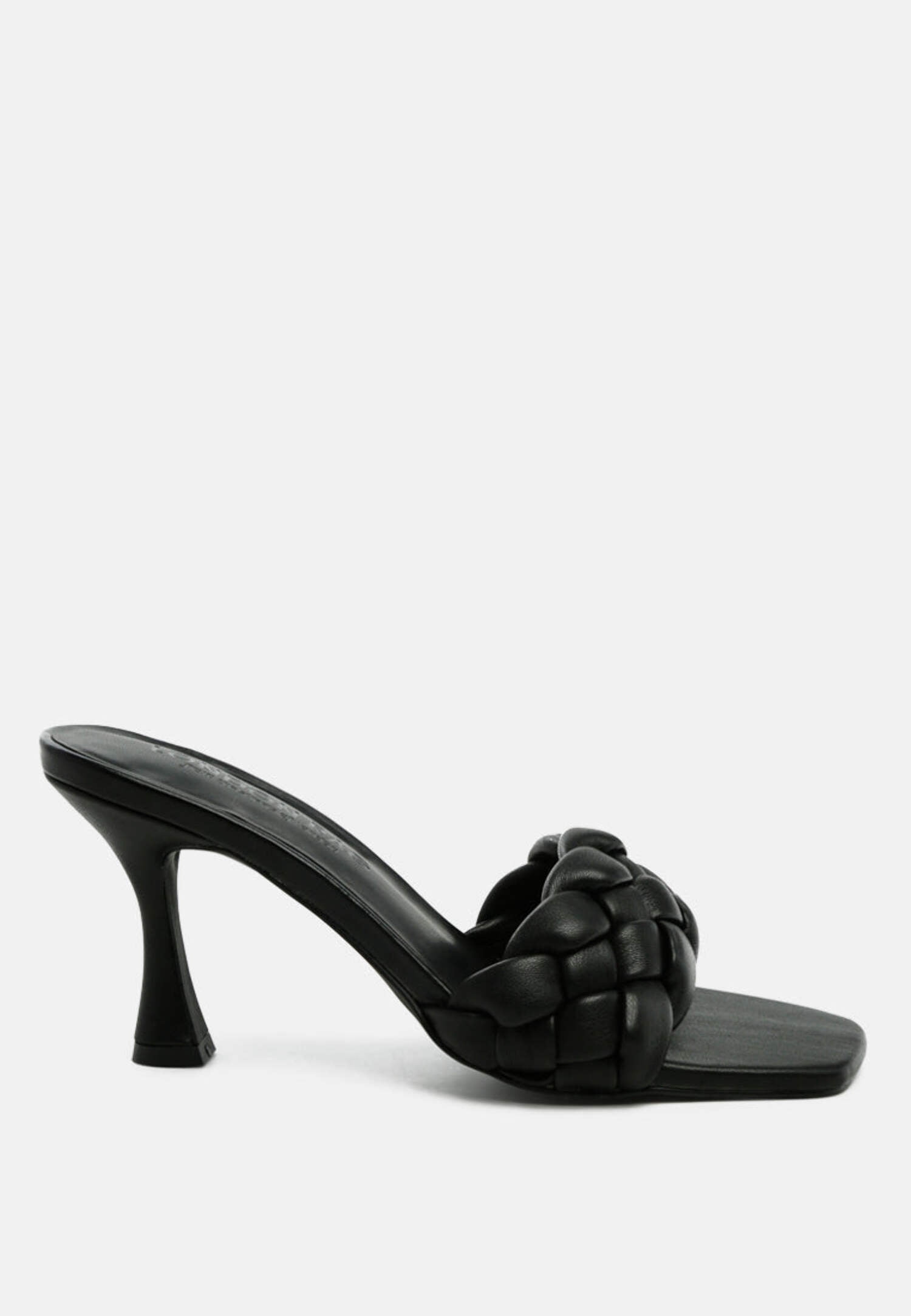 Woven Strap Spool Heel Sandals - Walmart Business Supplies
