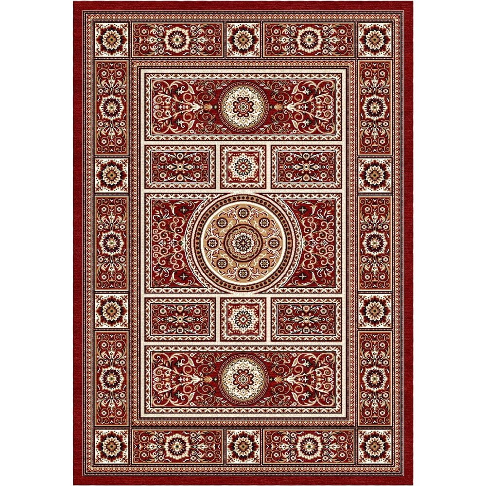 Woven Trends Regency Area Rug 3'7" x 5'6" Traditional Medallion Pattern ...