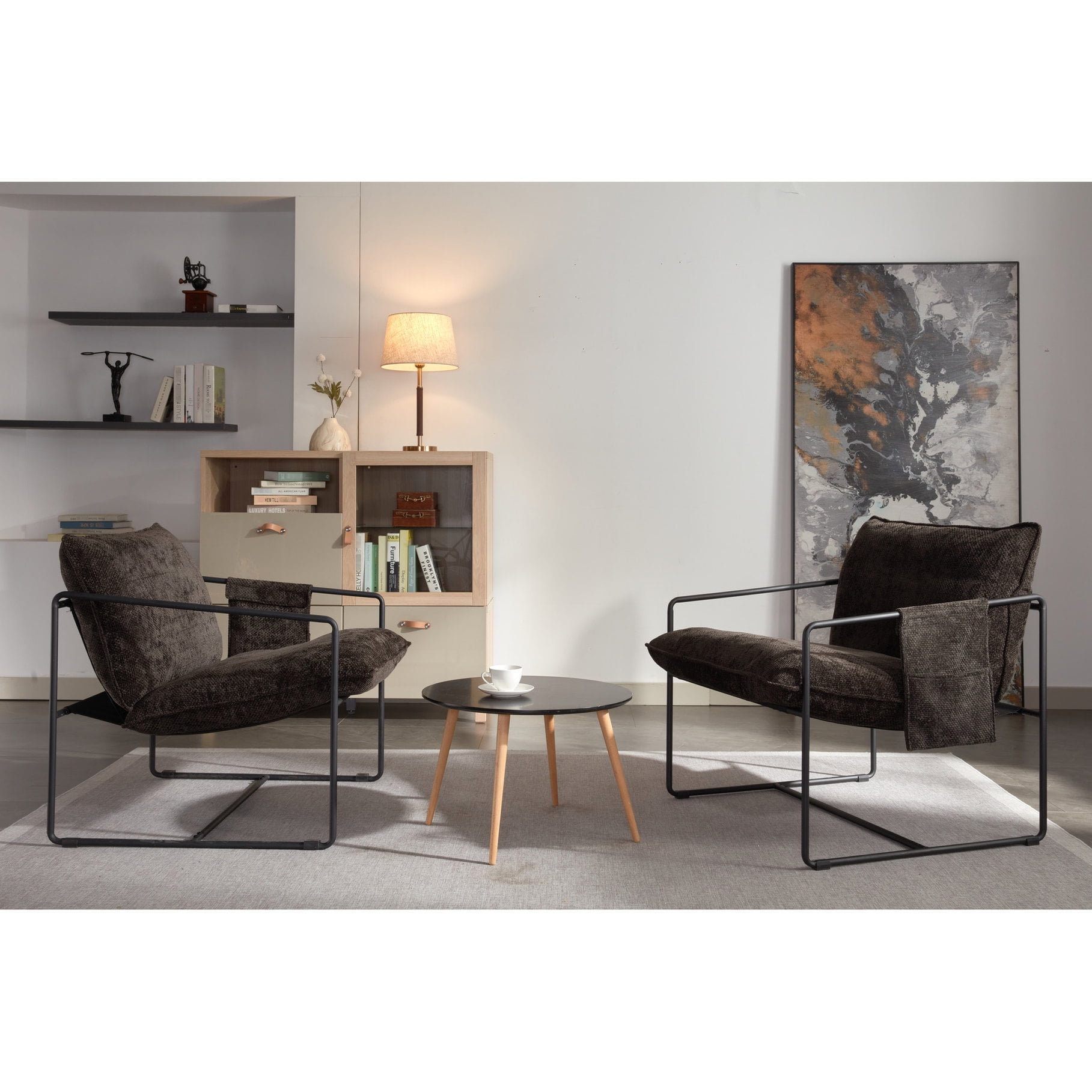 Woven Velvet Fabric + Modern Elegance - Office or Reading Nook ...